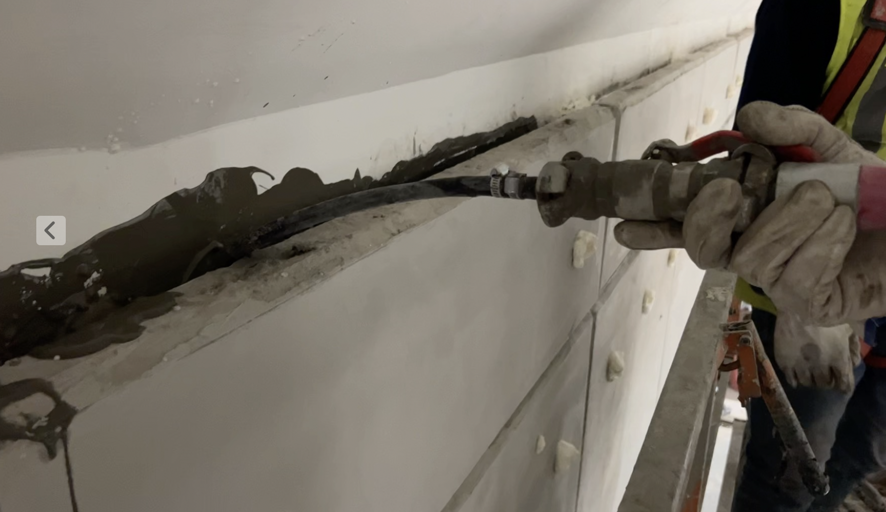 Consolidación Muros Arquitectonicos - Shotcrete Chile